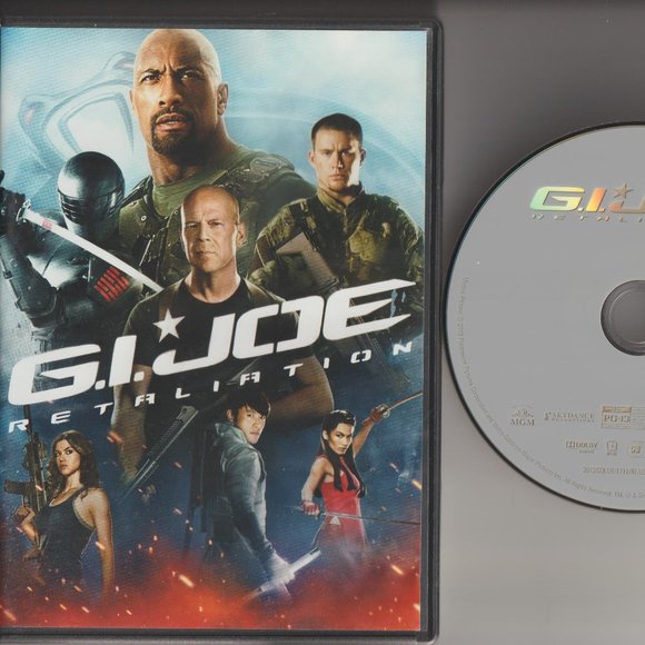 Paramount | Media | Gi Joe Retaliation Dvd C 23 Dwayne Johnson Channing ...